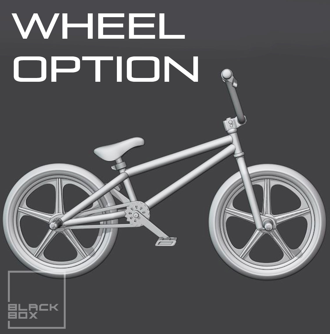 🚲 BMX BIKE AND RACK SET 1-24th For modelkit and diecast・ 3D File for ・Cults