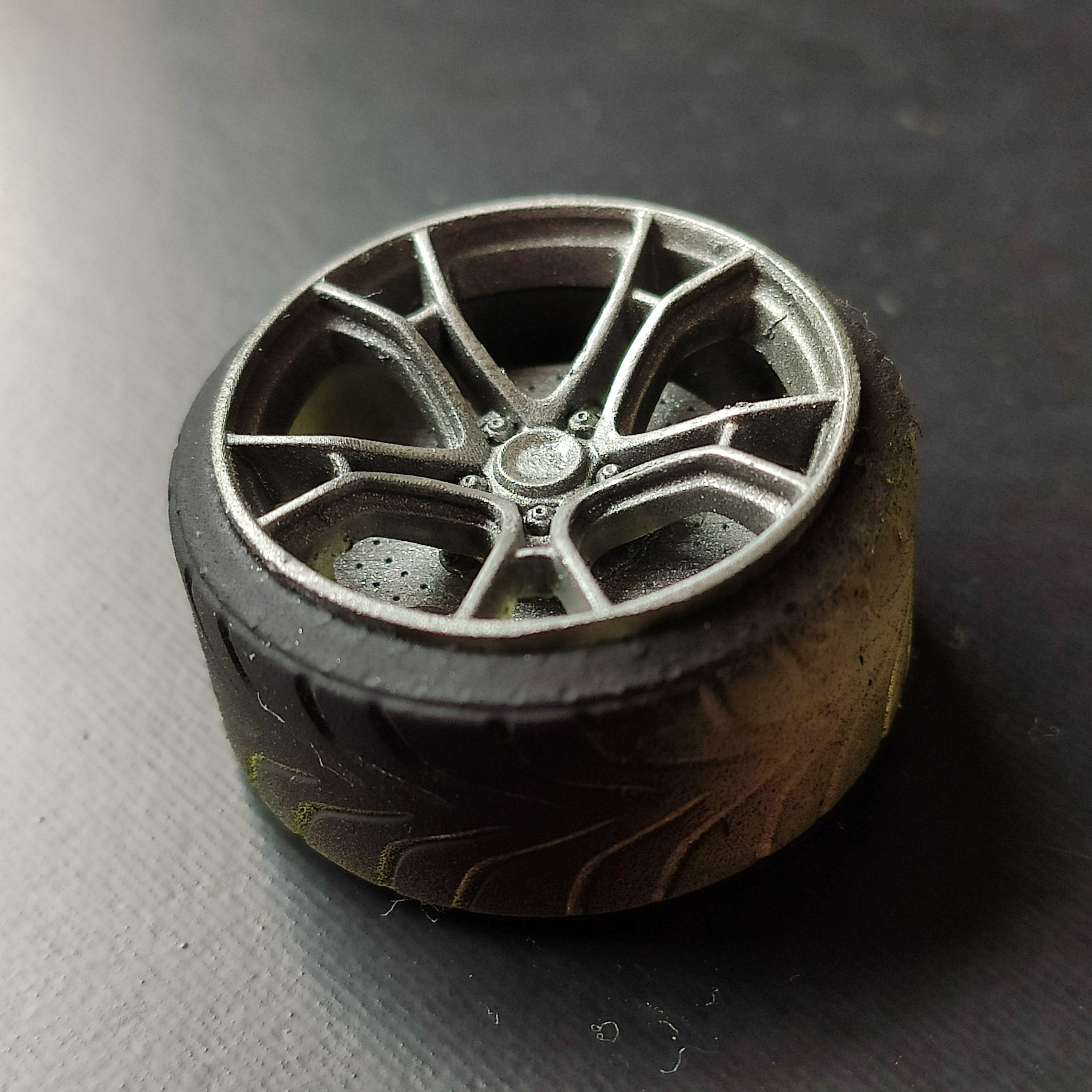 3D file DRFT Wheel Set front and rear for miniatures 1-24th 🛞 ・3D ...