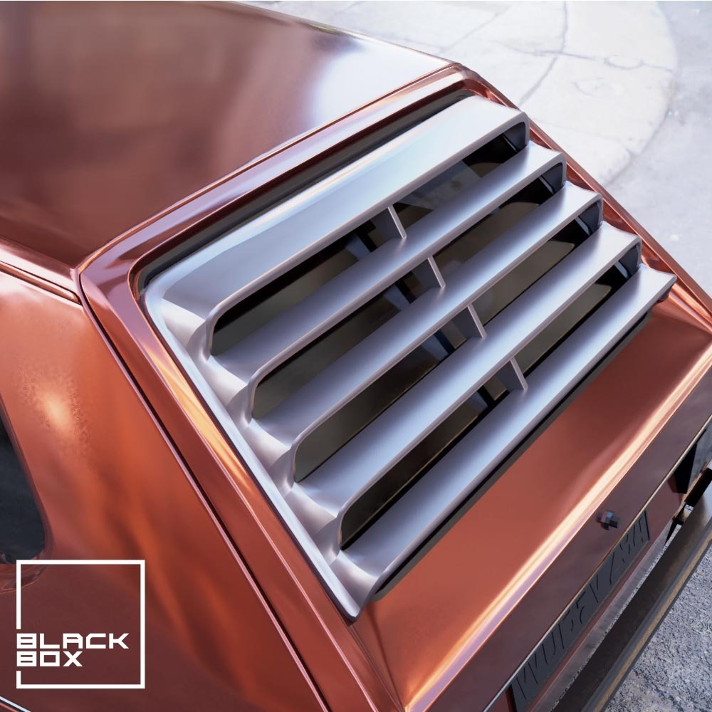 🏌️ GOLF MK1 Rear window Louver for REVELL FUJIMI 1-24th and 1-18th・ 3D ...