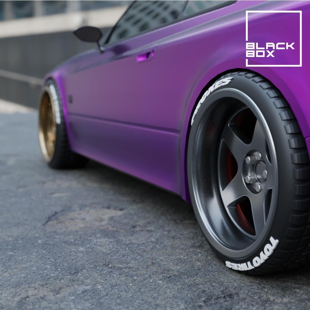 🛞 KNS JDM Wheel set Front and Rear・ 3D File for ・Cults