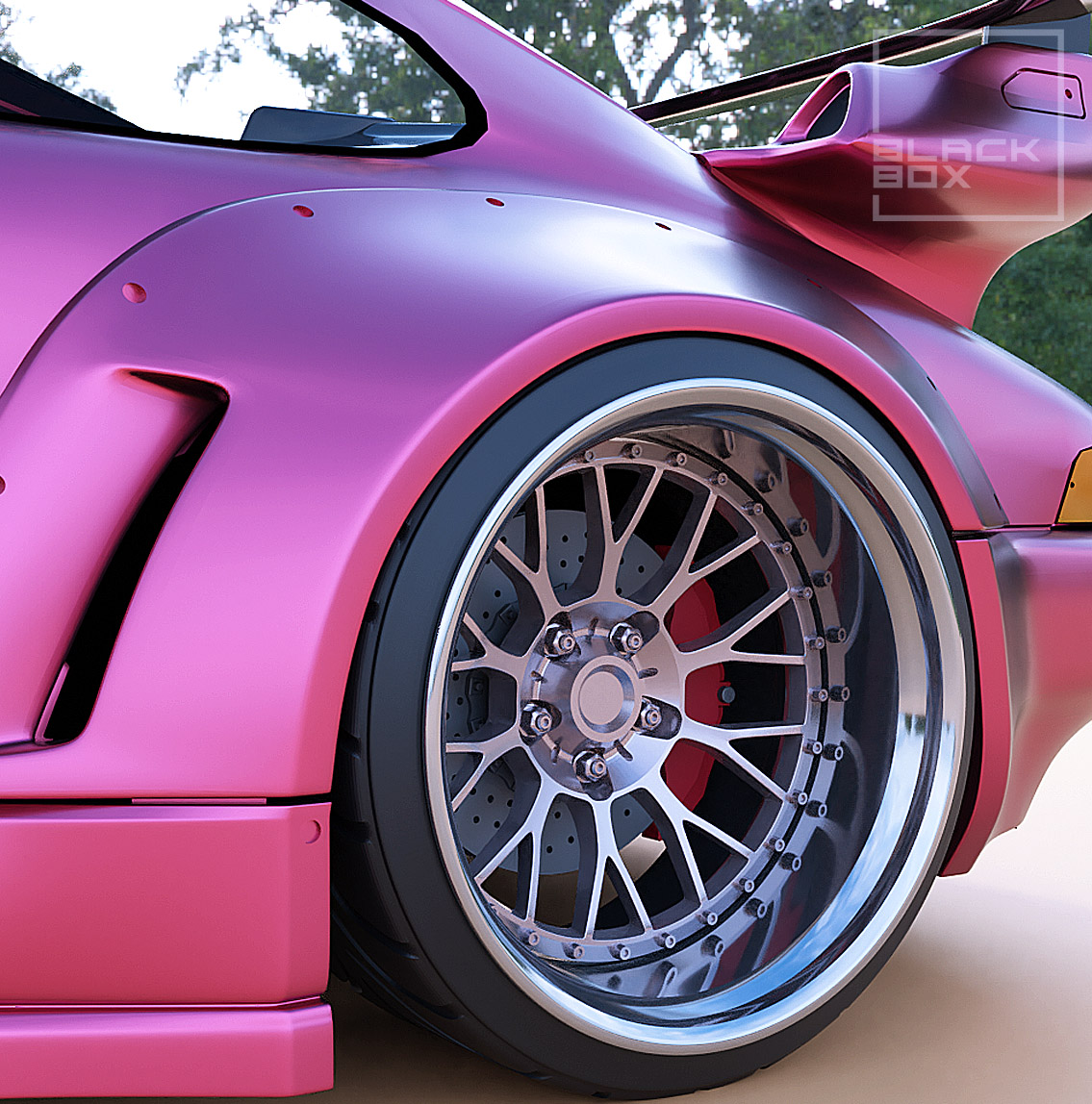 3D file Boss Wheel Set front and rear for miniatures 2 offsets 🛞 ・3D ...