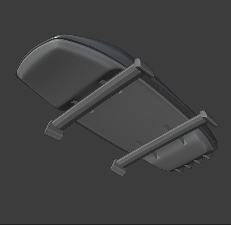 🎿 Sport Ski box for Diecast 1:24 1:64 - Roof box・ 3D File for ・Cults