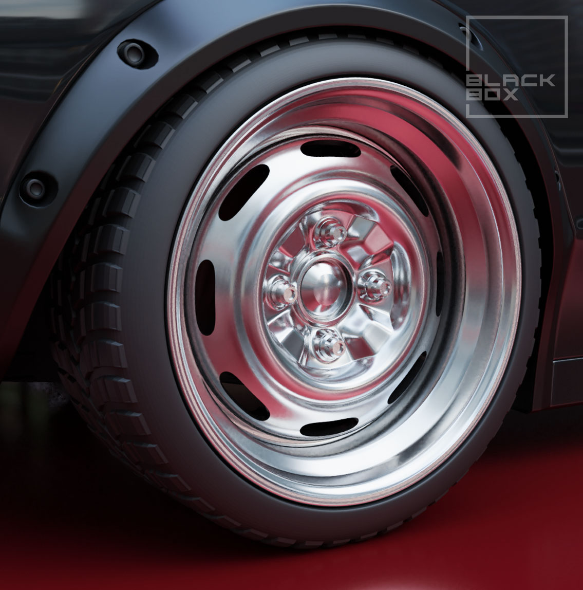 🛞 KC STEEL WHEEL SET 3 offsets front and rear・ 3D File for ・Cults