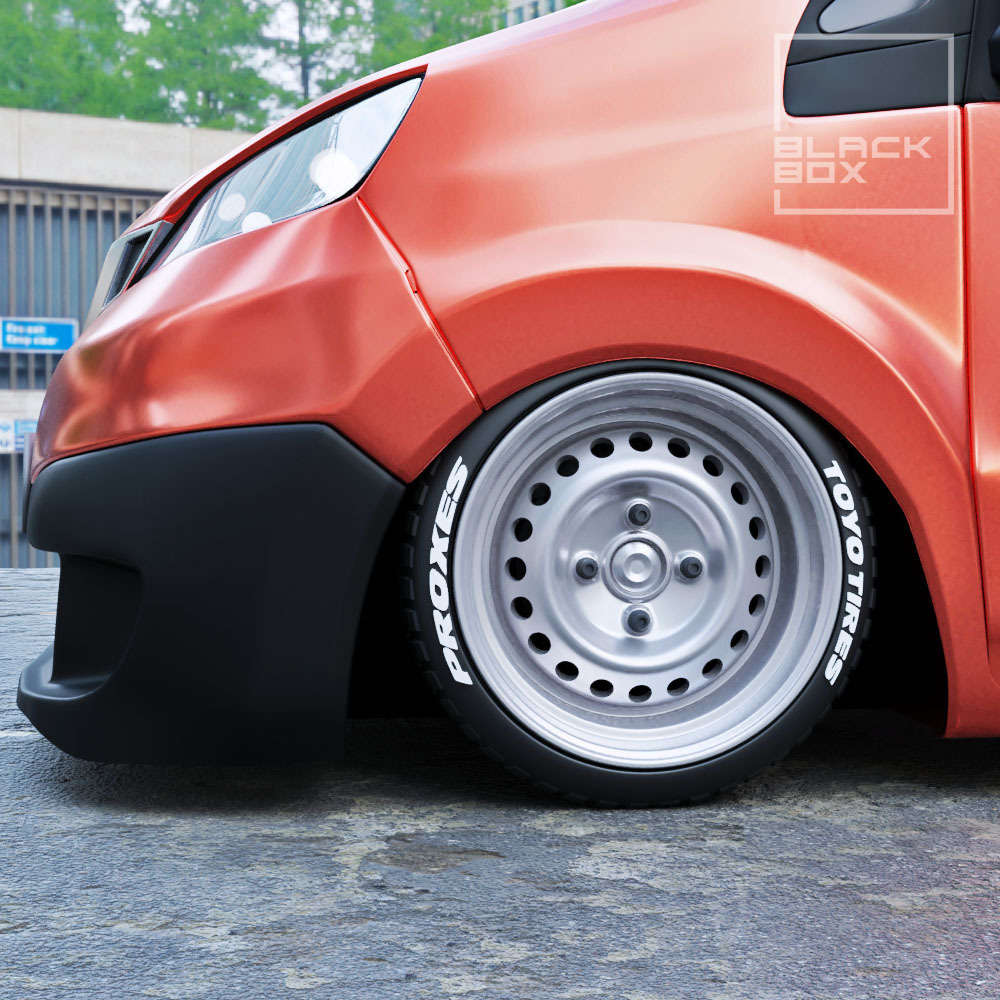 3D file T4 STEEL WHEEL SET 4 and 5 bolts FRONT AND REAR 🛞 ・3D print ...