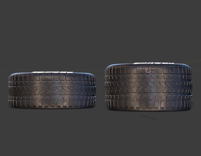 🛞 RWB BBS style Wheel and Tire FRONT and REAR for RC and diecast model ...