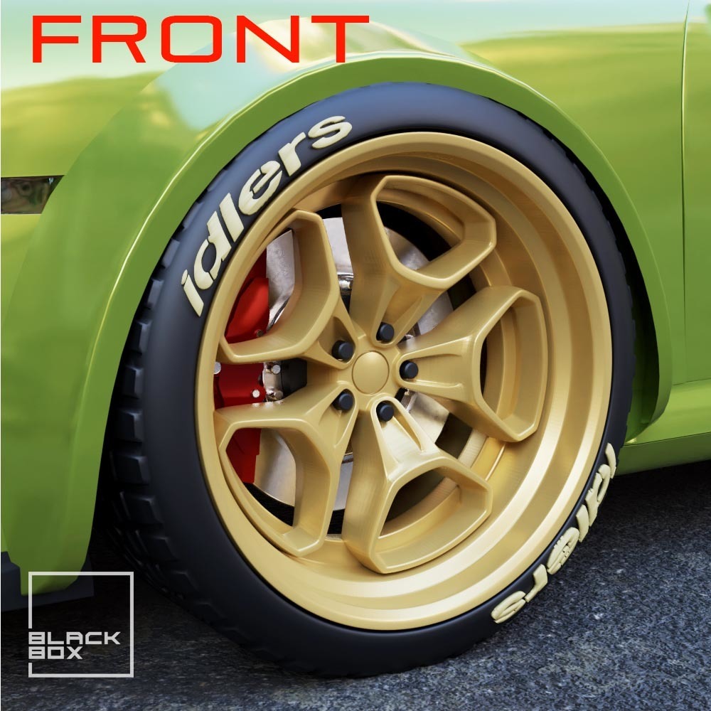 🛞 RWB HHR 型车轮：前后套装・文件用于 3D ・Cults