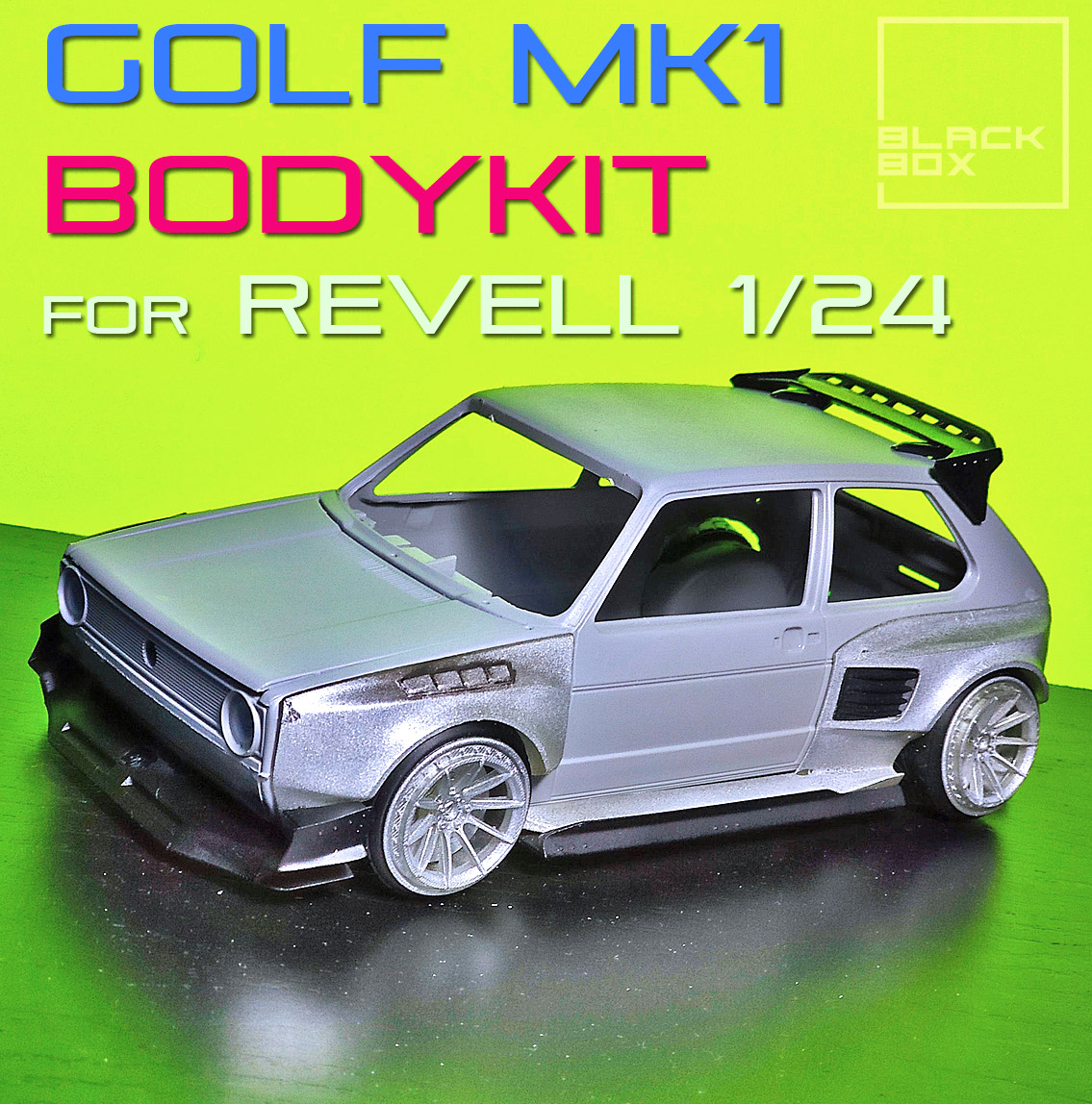 🏌️ GOLF 1 BB01 BODYKIT For REVELL 1-24th scale・ 3D File for ・Cults