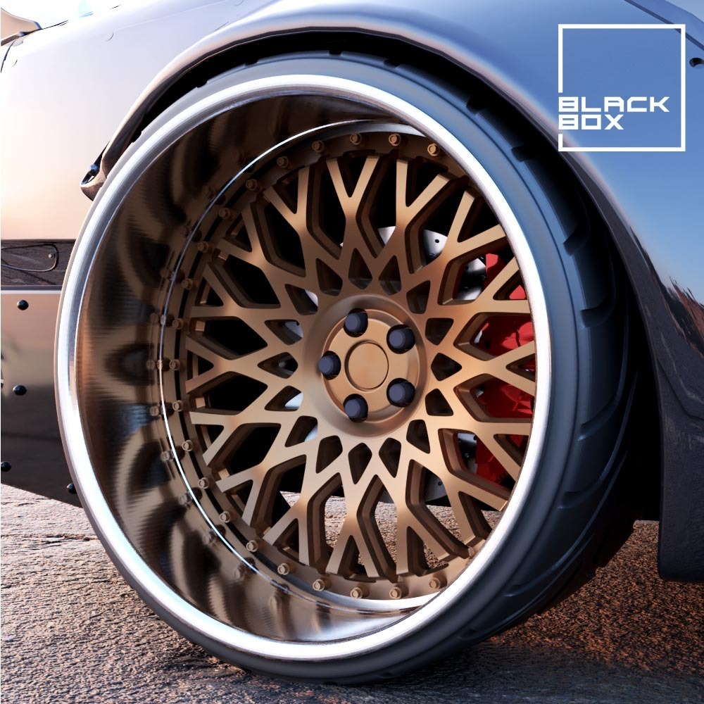 🛞 RES Wheel set Front and Rear with 3 offsets・ 3D File for ・Cults