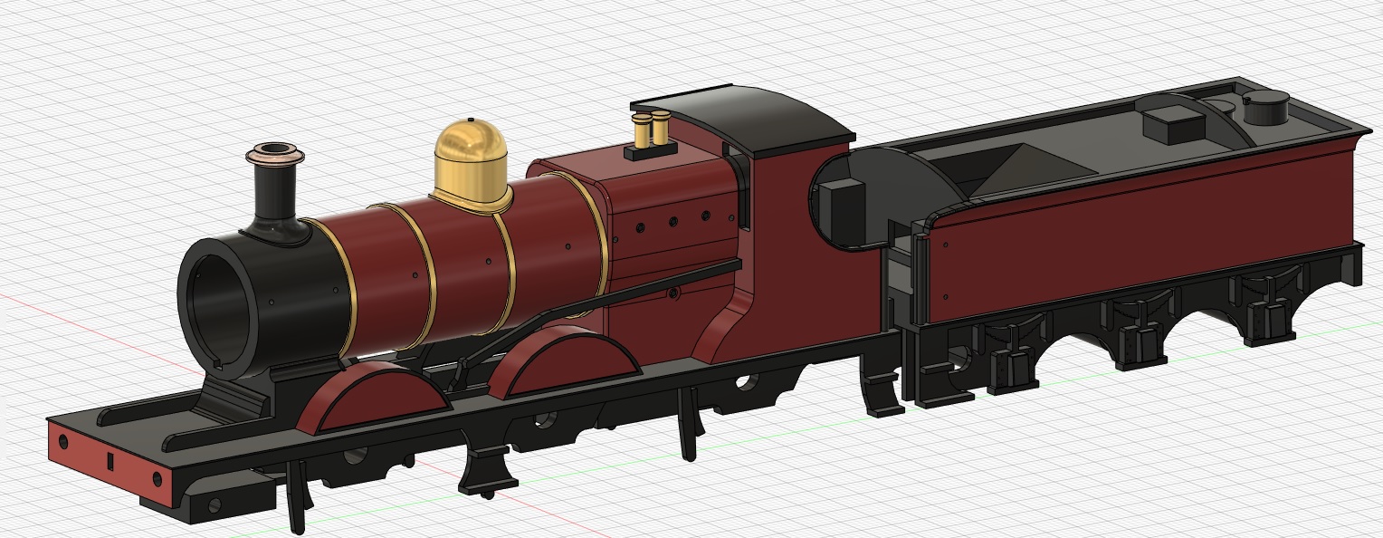 🛤️ Lancashire and Yorkshire Railway Class 29・Free STL File for ・Cults