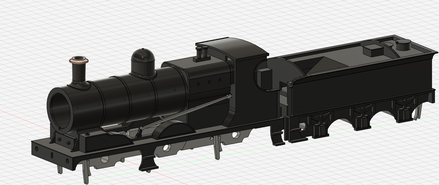 Free STL file Lancashire and Yorkshire Railway Rebuilt Class 27 🛤️ ・3D ...