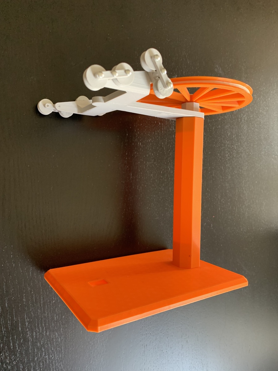 🔌 Cable Car Toy・ STL File for 3D printing・Cults