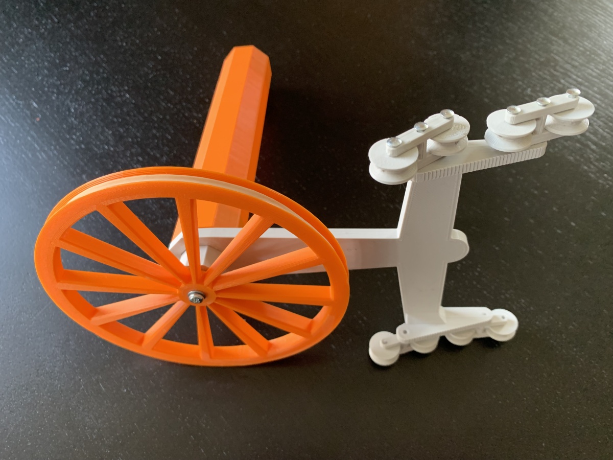 🔌 Cable Car Toy・ STL File for 3D printing・Cults