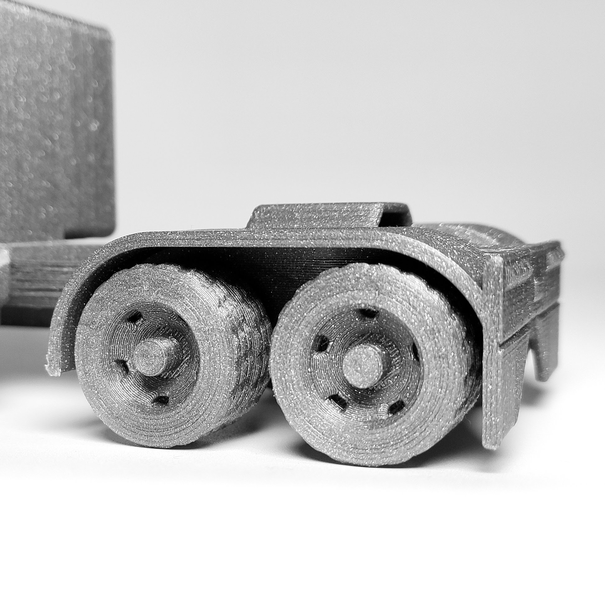 🚚 Print-in-Place Peterbilt 359 Truck・Free STL File for ・Cults