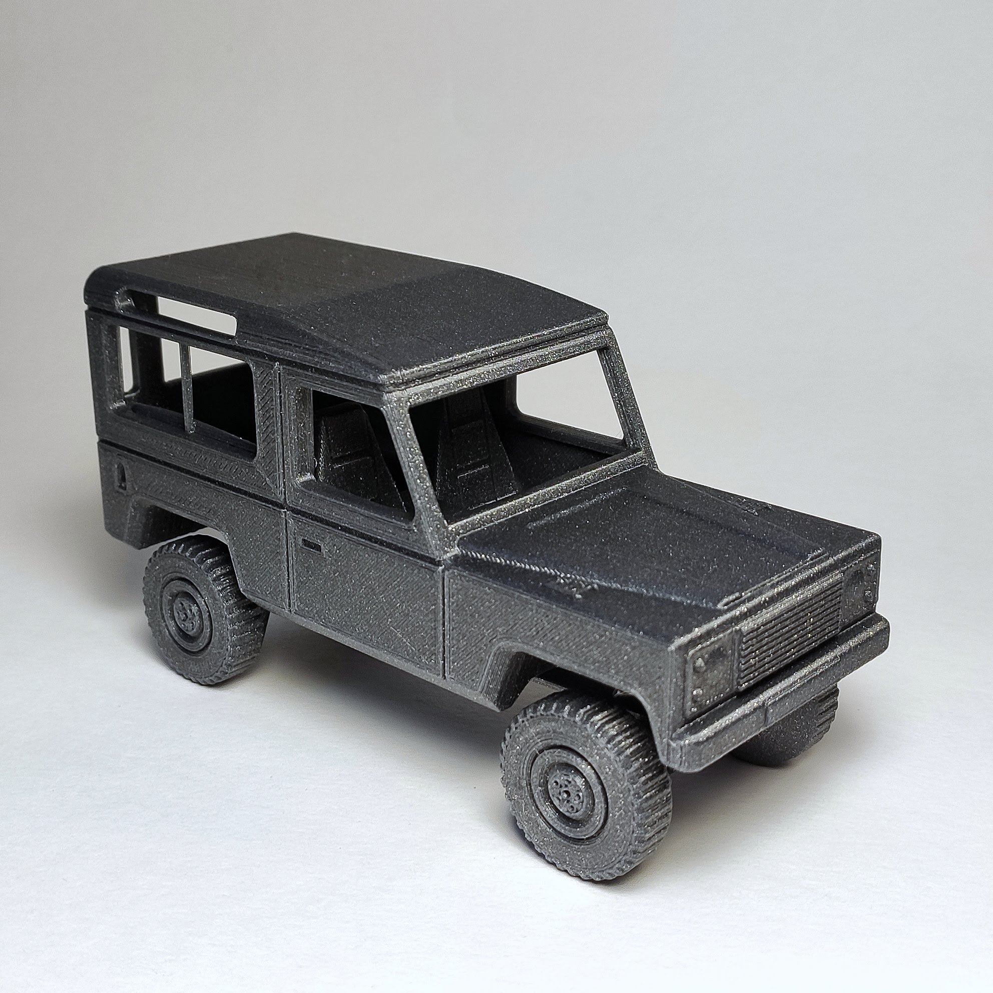 Archivo STL Imprimir Land Rover Defender 2.5D 🚗・Modelo para descargar e ...