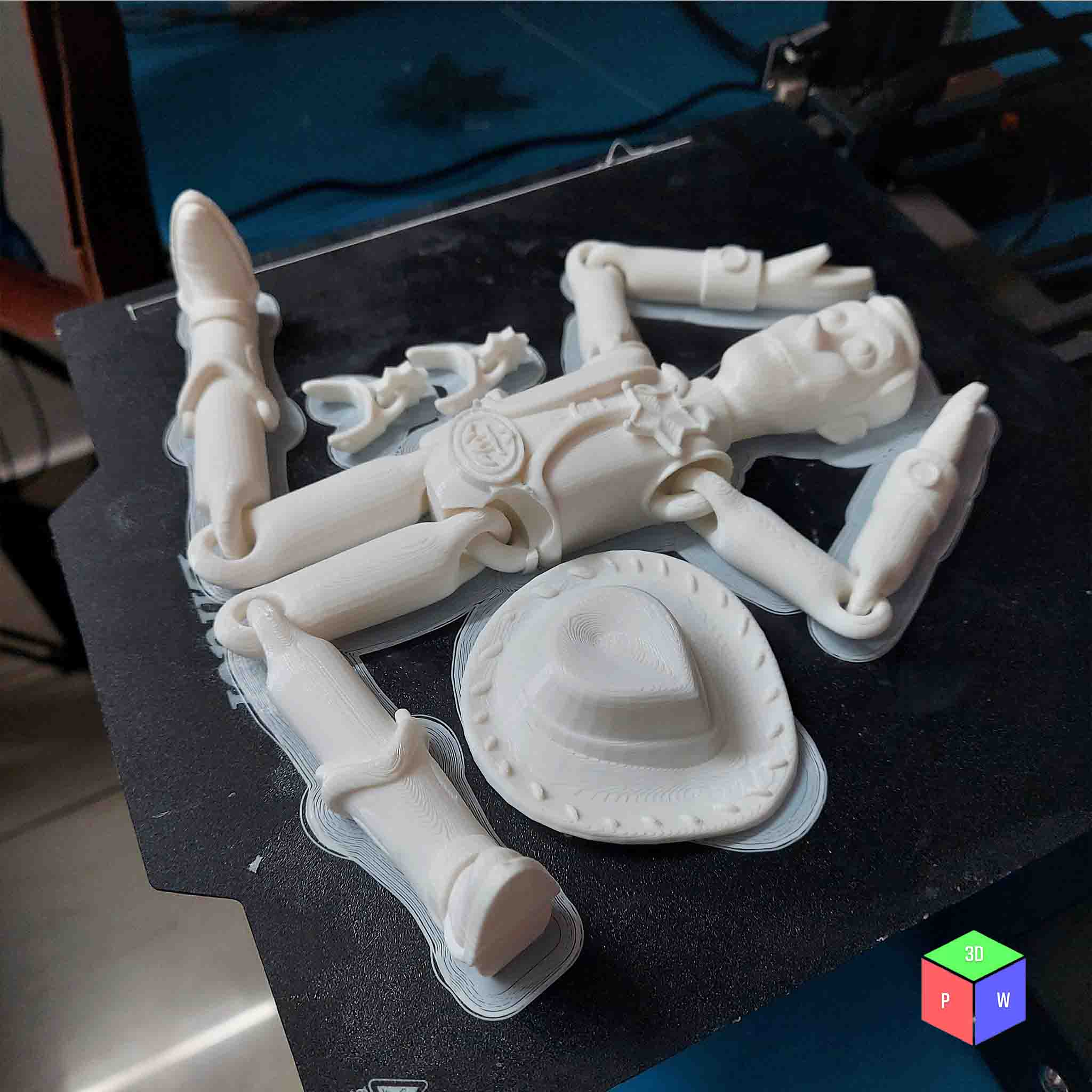 STL file TOY STORY - ARTICULATED WOODY 🚗 ・3D print design to download・Cults