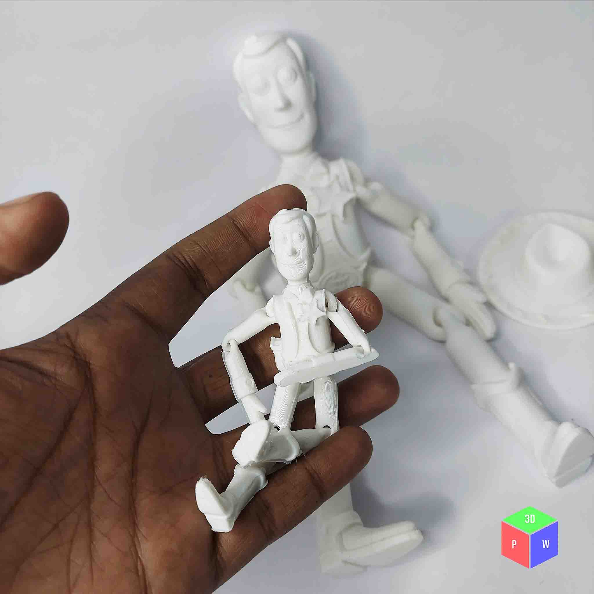 STL file TOY STORY - ARTICULATED WOODY 🚗 ・3D print design to download・Cults