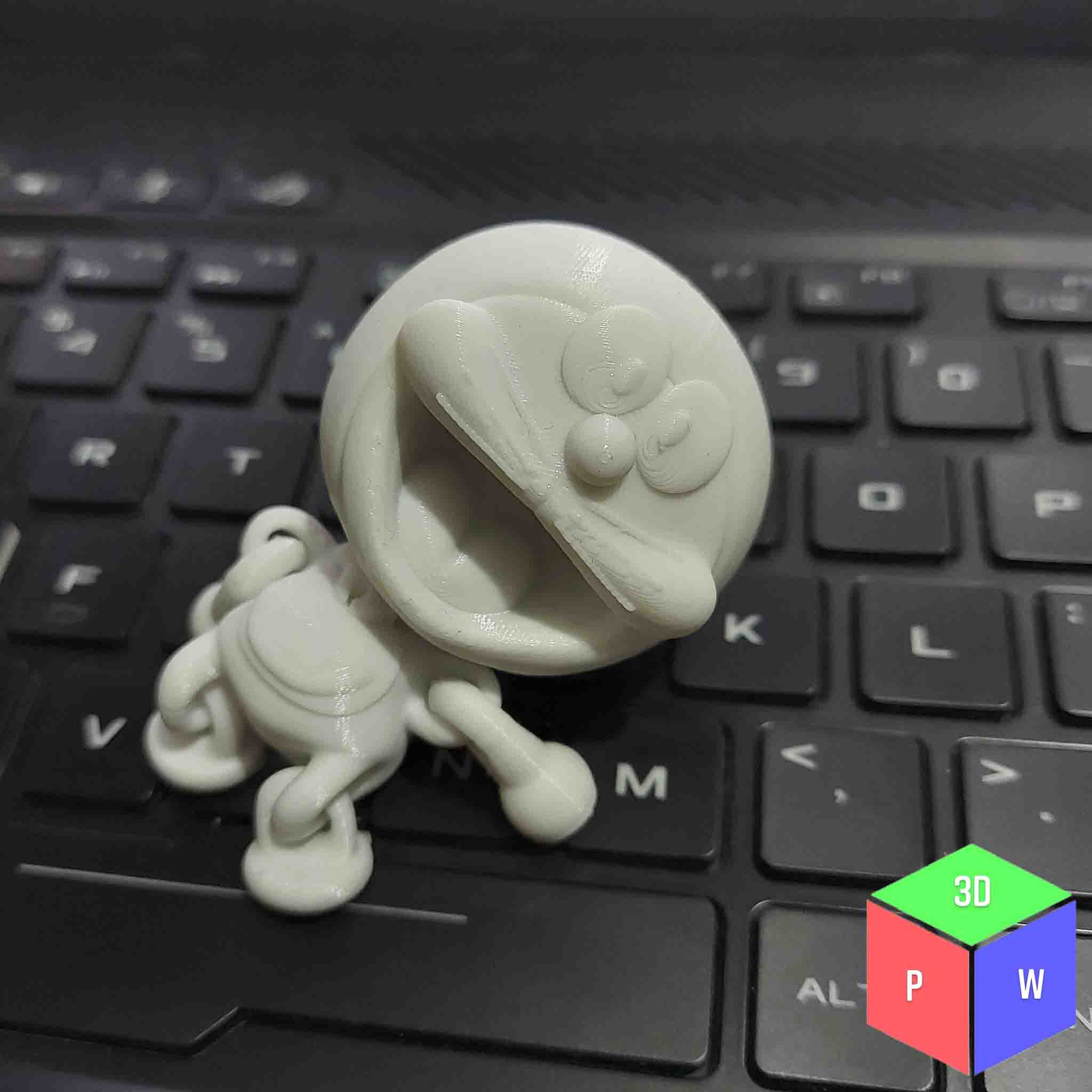 DORAEMON FLEXI TOY PLUS KEYRING・ STL File for 3D printing・Cults