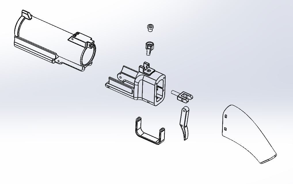 🔫 Shorty (M79) Airsoft 40MM GRENADE LAUNCHER・ STL File for ・Cults