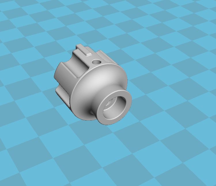 STL file Baofeng volume Knob 🔫 ・Model to download and 3D print・Cults