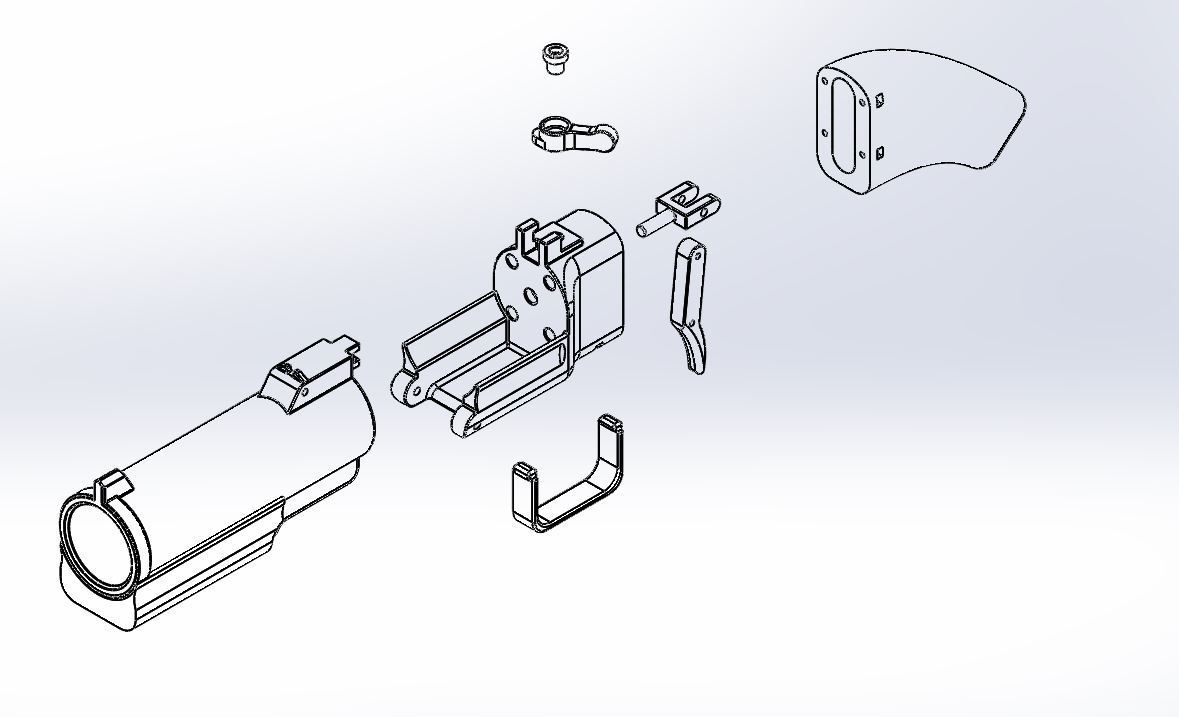 🔫 Shorty (M79) Airsoft 40MM GRENADE LAUNCHER・ STL File for ・Cults