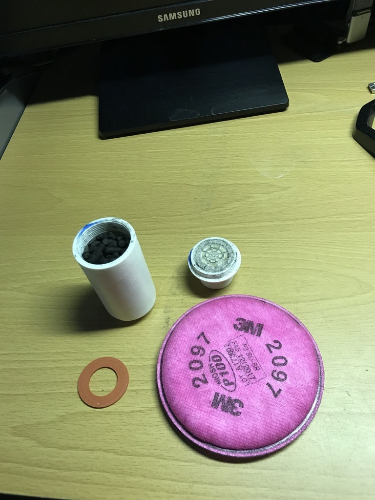 Free 3D file 3M Filter Sploof 🚬 ・3D printing model to download・Cults