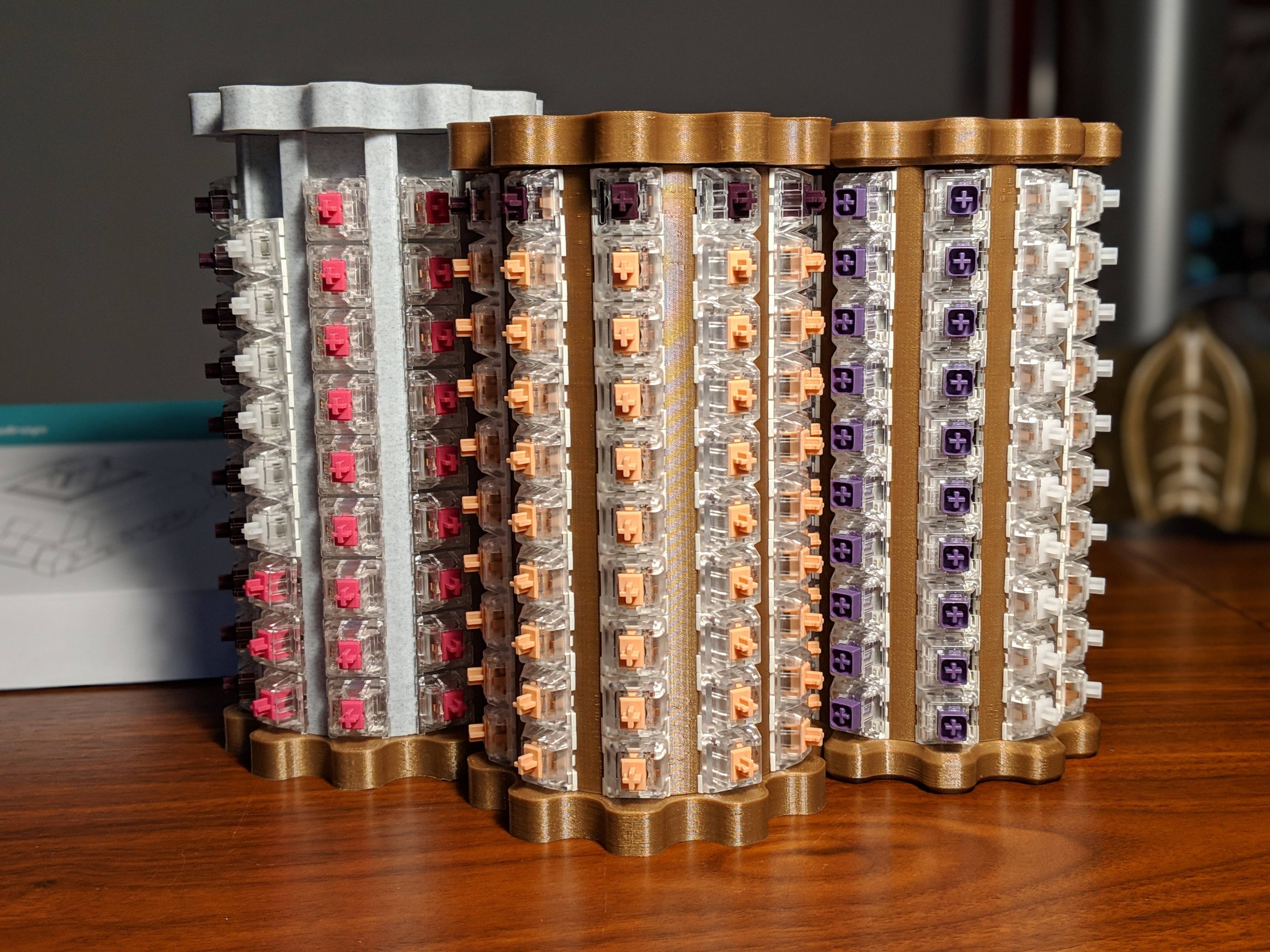 STL file Mechanical Switch Storage Tube 🍒 ・3D printing template to ...