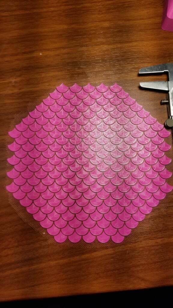 ⚖️ Scales - Print on Fabric・Free STL File for ・Cults