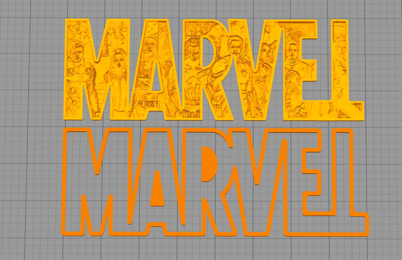 STL file Marvel lithophane lamp 🔦 ・3D printing model to download・Cults