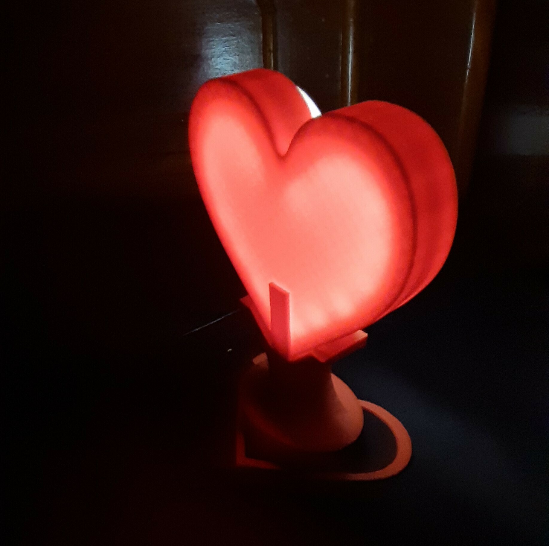 💜 heart balloon light box・ STL File for ・Cults