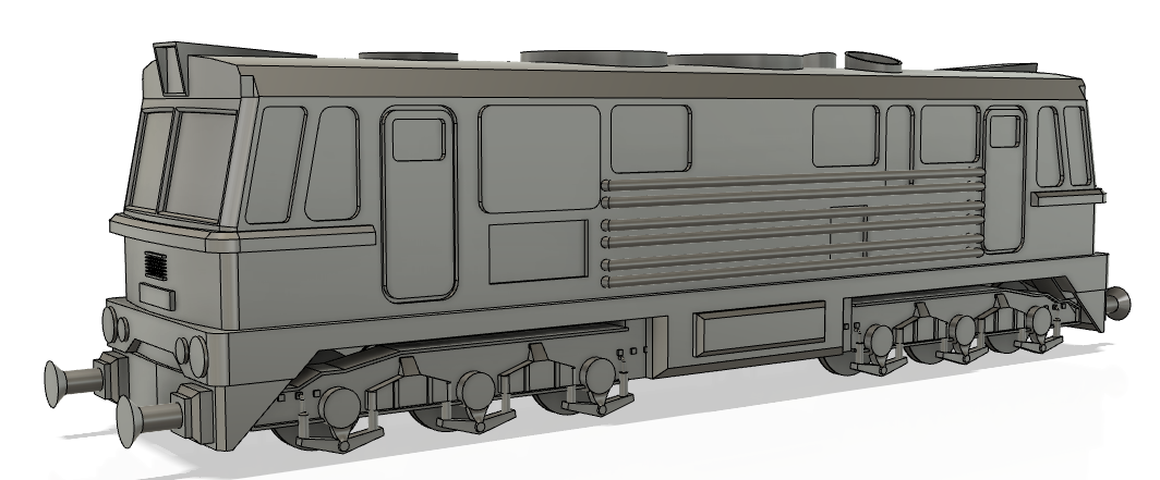 🚆 TRAIN ENGINE FOR 3D PRINTING・Free STL File for ・Cults