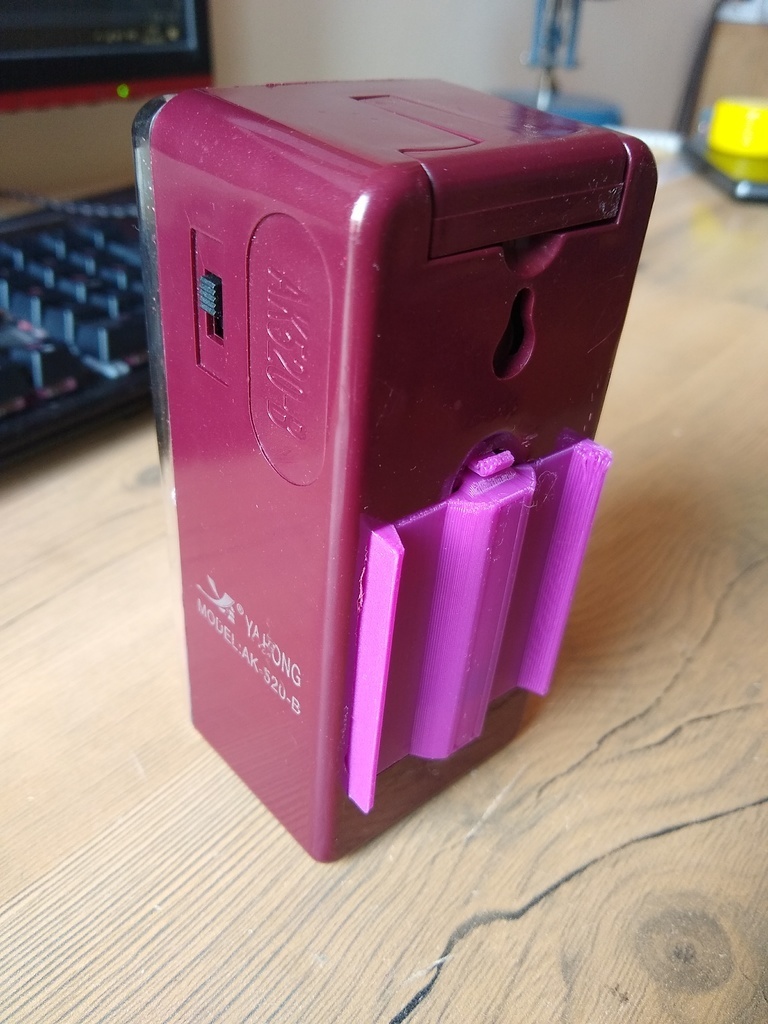 Free STL file AK520-B flashlight battery cover for wide batteries 🔦 ・3D ...