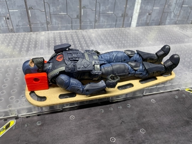 Free STL file GI Joe 6" Action Figure Spine Board\Stretcher 🎲 ・3D ...