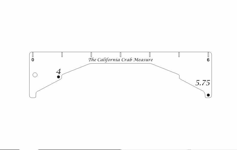 🦀 California Crab Measure - Laser Cut・Free 3D File for CNC machining ...