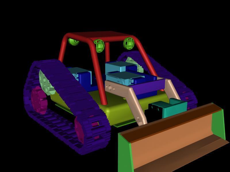 Free 3D file Mini Caterpillar Loader 🐛 ・3D printable design to download ...