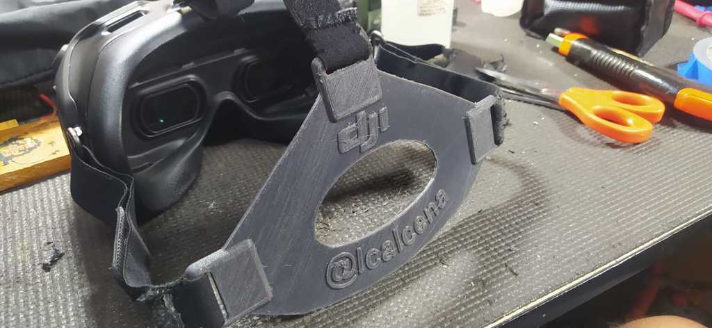 Free 3D file DJI goggles Back strap 🥽 ・3D printing design to download・Cults