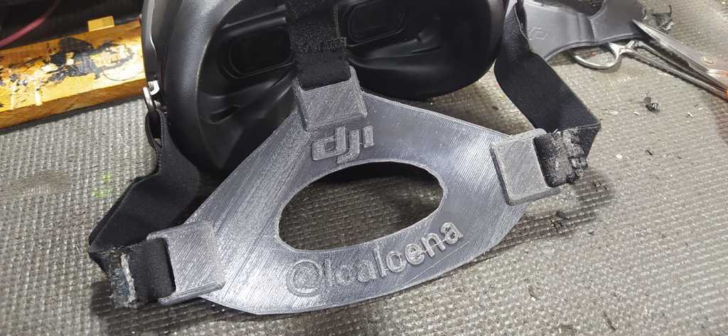 Free 3D file DJI goggles Back strap 🥽 ・3D printing design to download・Cults
