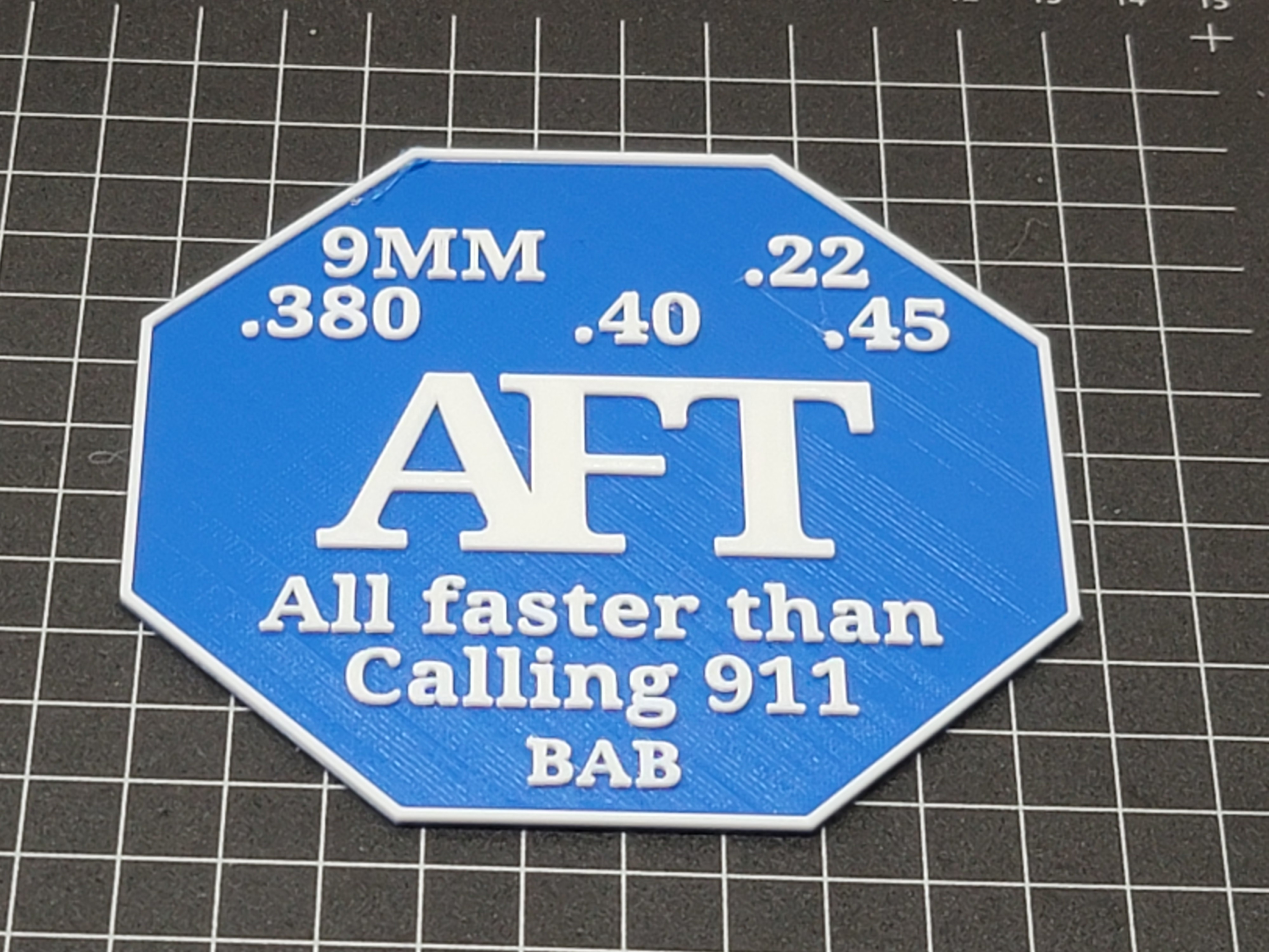 Free STL file AFT security 👽 ・3D printable design to download・Cults