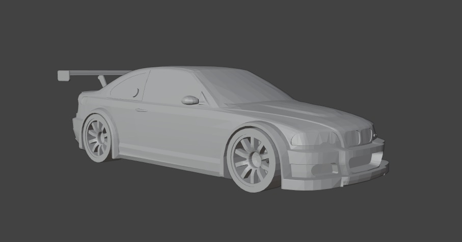 STL file BMW M3 GTR 🎲・3D printable design to download・Cults
