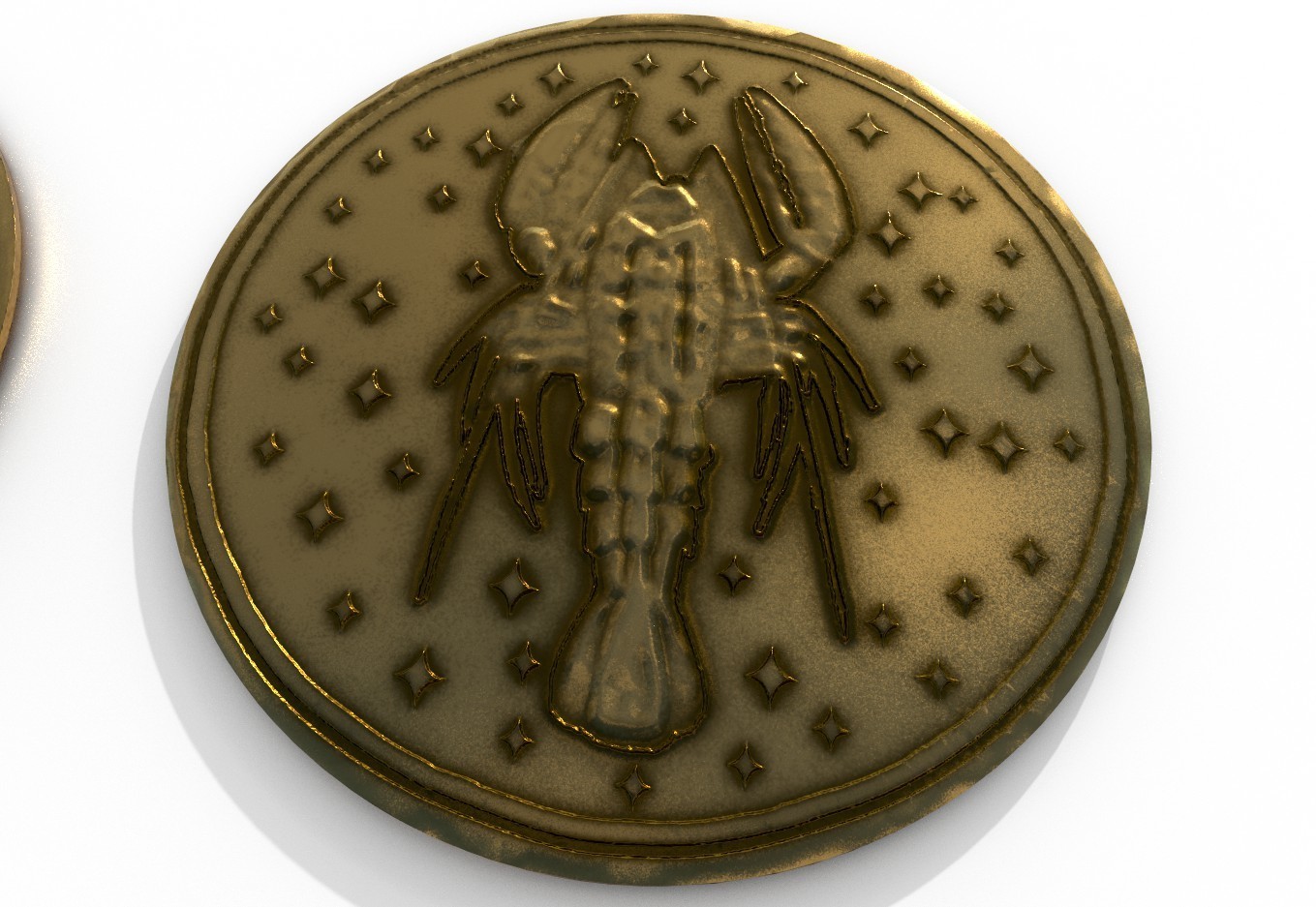 🪙 Zodiac coins・Free STL File for ・Cults