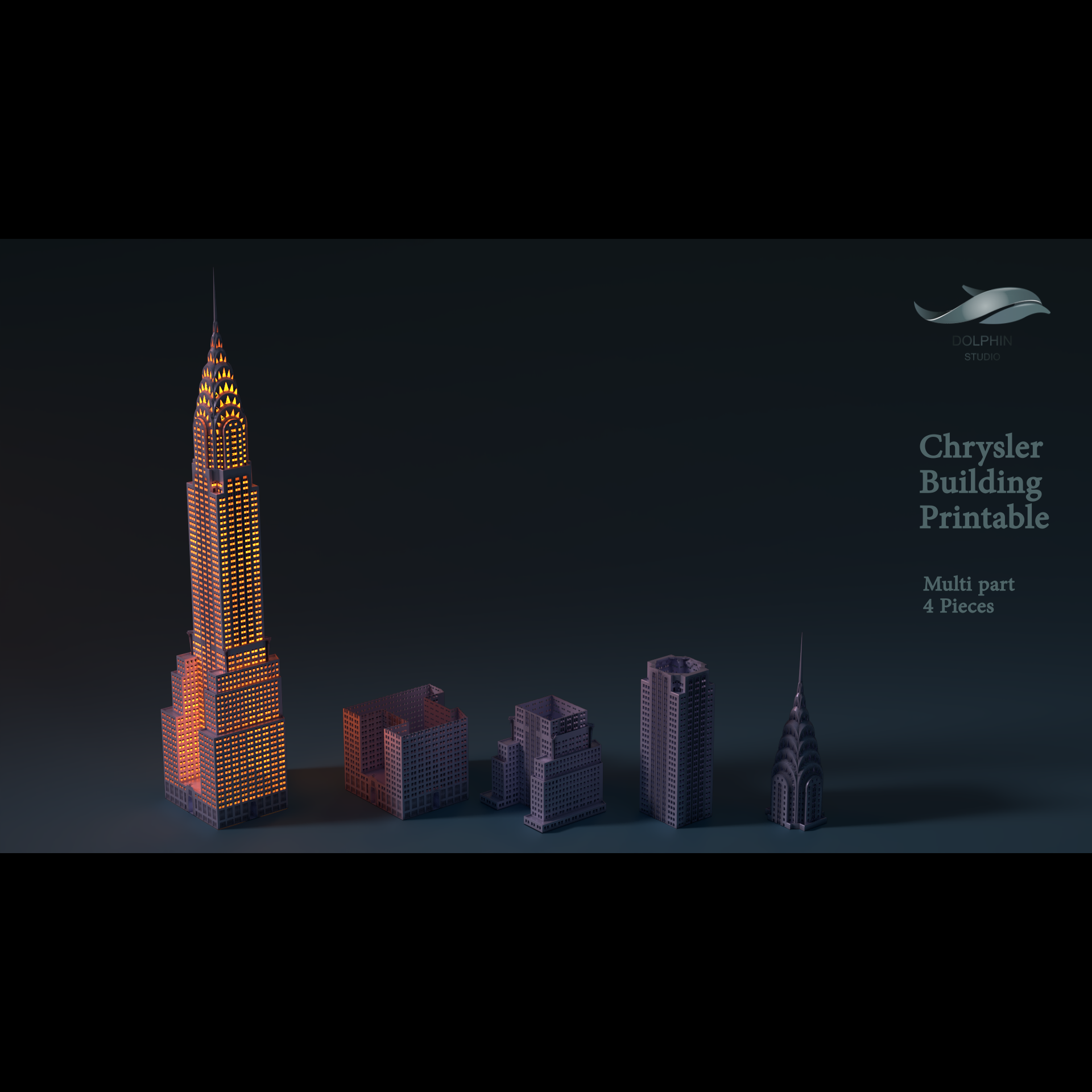 3D file Chrysler Building 🏗️ ・3D printable model to download・Cults