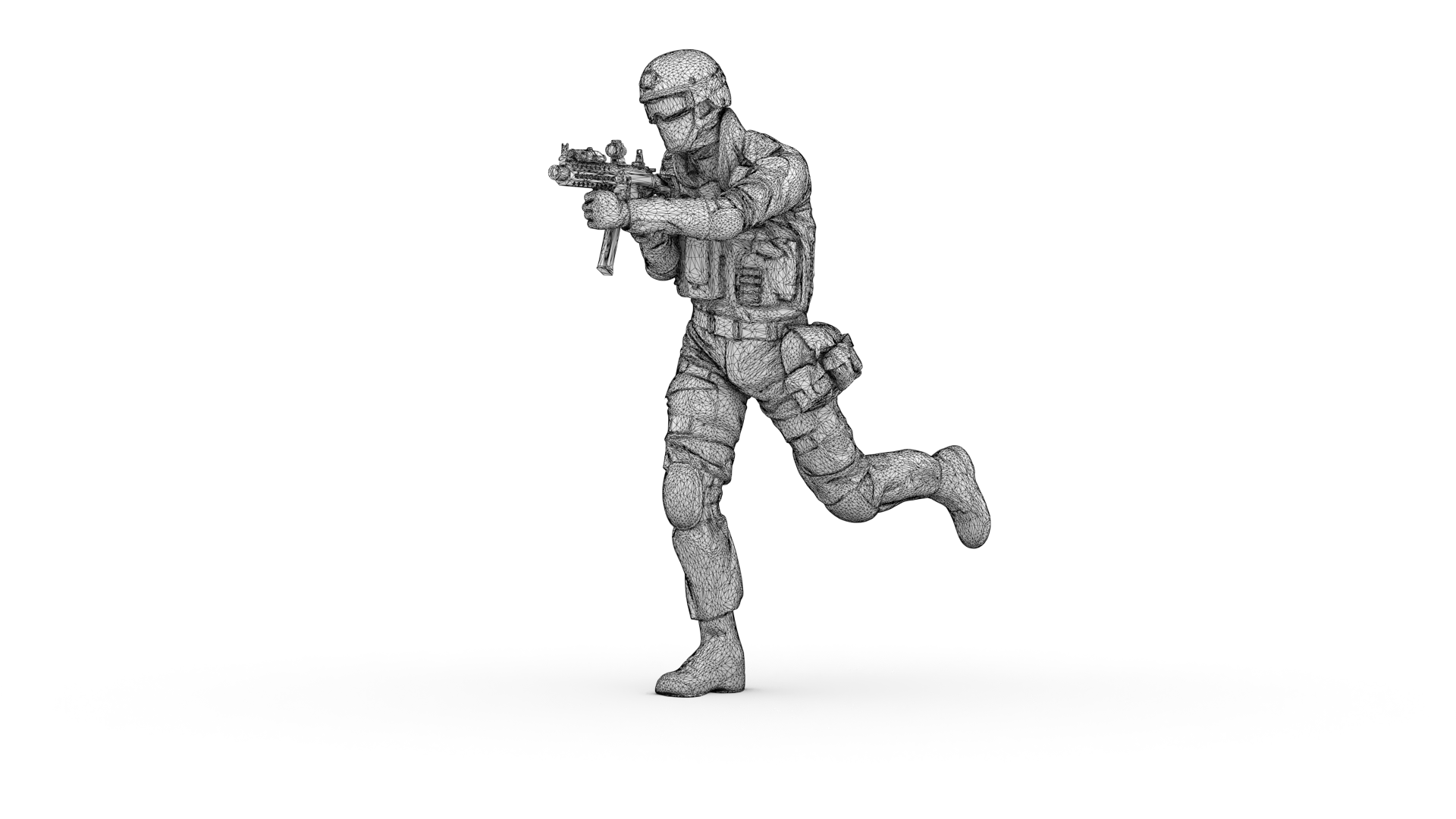 3D file SWAT Figure Set 02 🫡 ・3D printer model to download・Cults