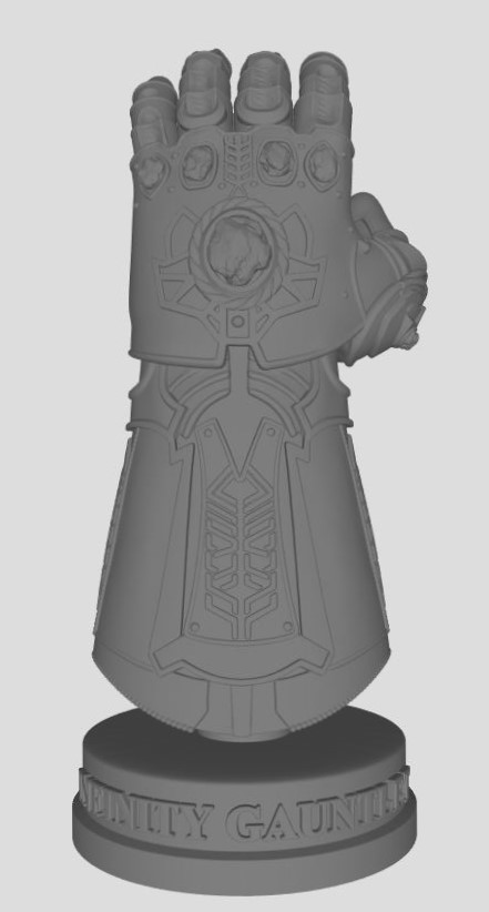 ♾️ infinity gauntlet・Free STL File for ・Cults