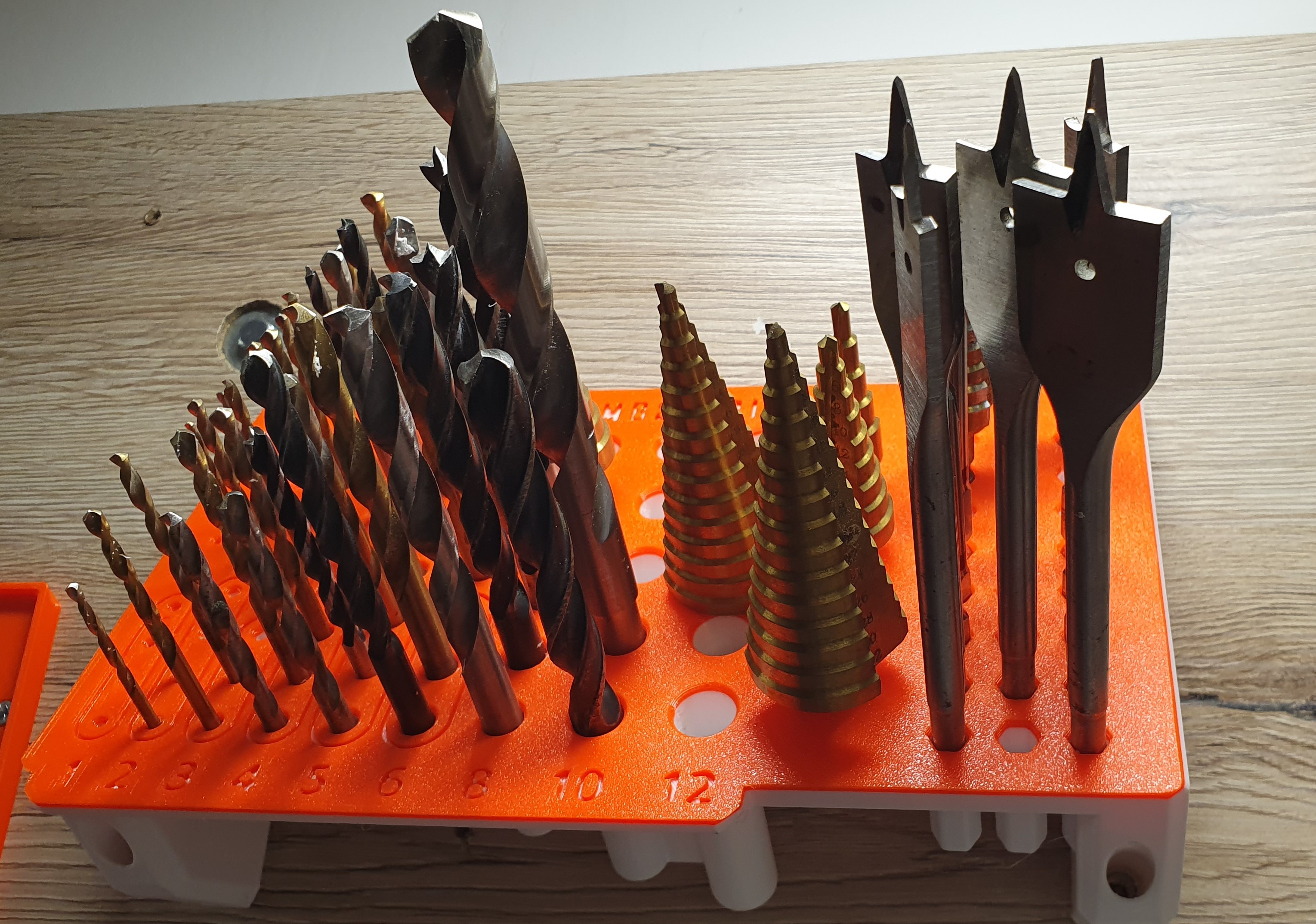 🧰 Drill Holder Storage Wall Mount・ arquivo STL para Impressão 3D・Cults