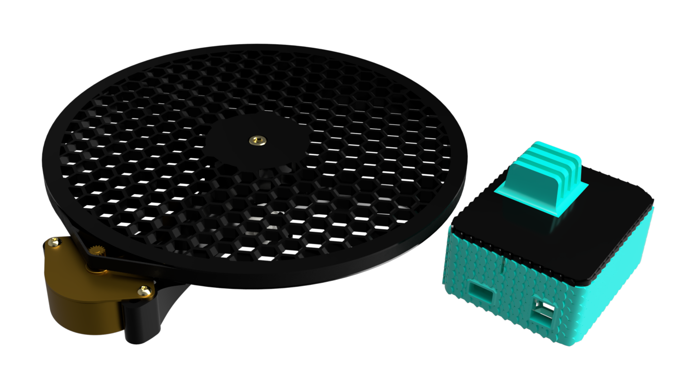 🐡 BLOWFISH turntable for photogrammetry・Free STL File for ・Cults