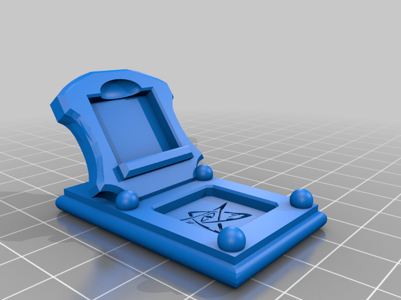Free STL file Elder Sign stand remix ♟ ・3D print design to download・Cults