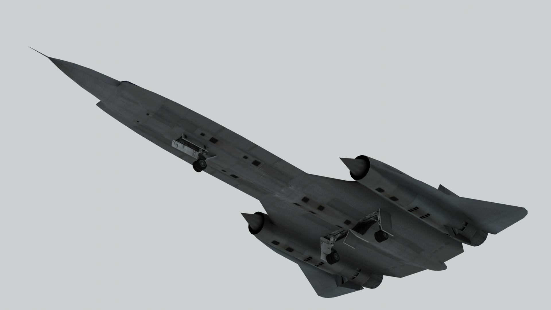 ️ Lockheed YF-12A Interceptor aircraft・Free STL File for ・Cults