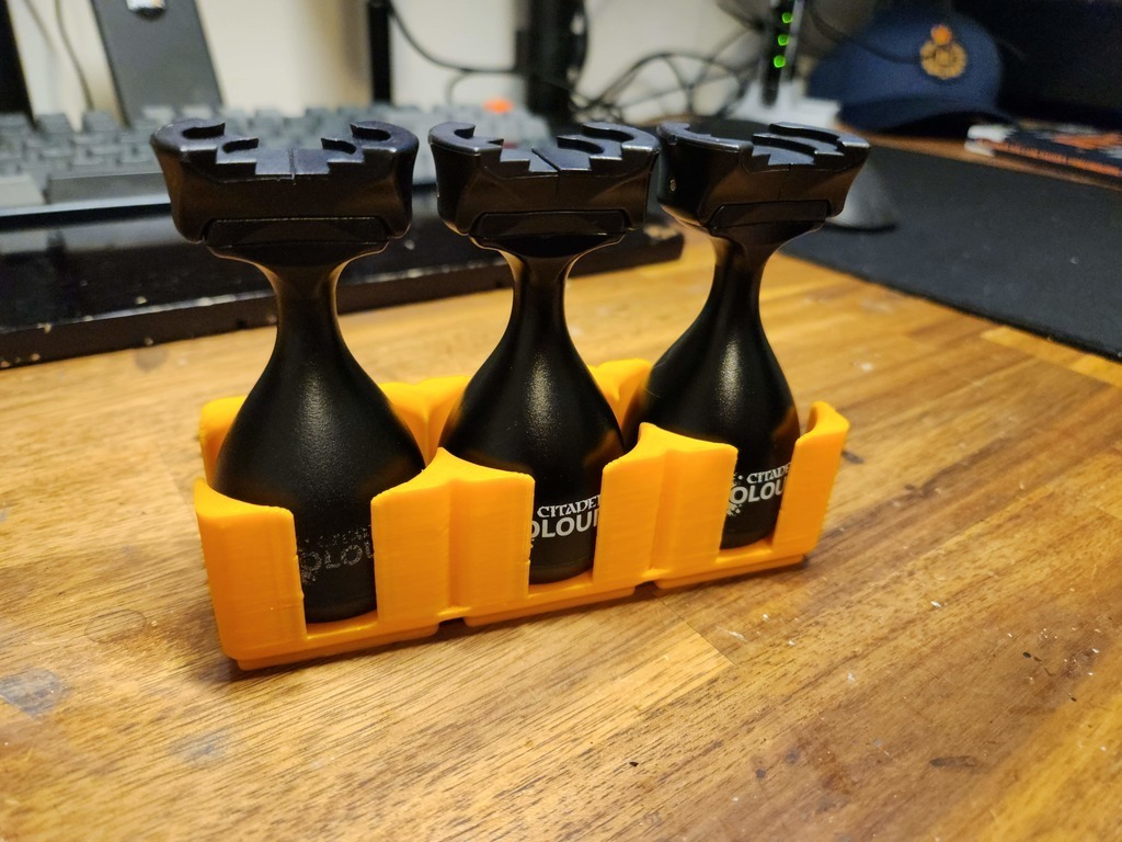 Free 3D file Gridfinity Citadel Miniature Holder Storage 🏢・3D printing ...