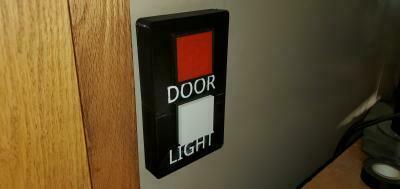 🎭 Fnaf Door/Light button・Free 3D File for ・Cults