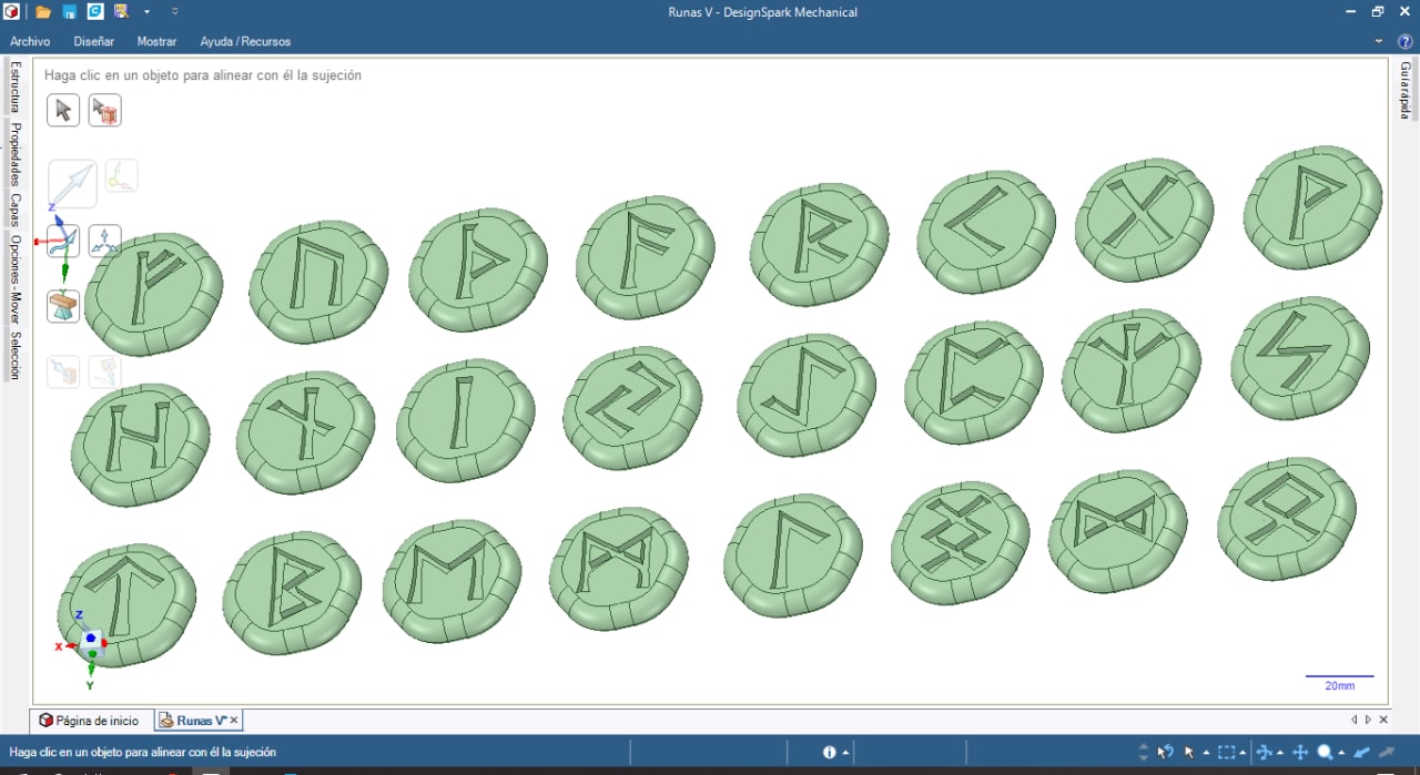 STL file Pack of 24 Viking Runes / Pack of 24 Viking Runes 📦・3D ...