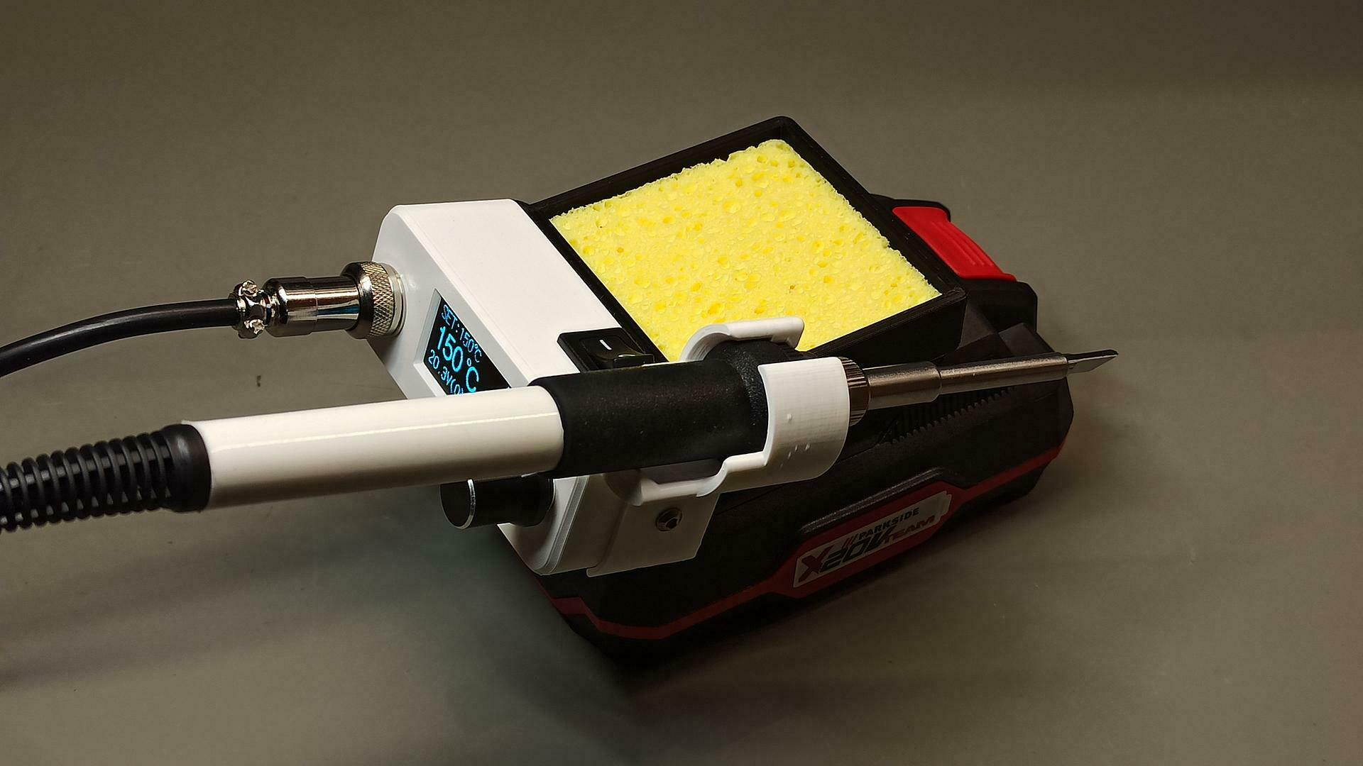 Free STL file Parkside X20V Team KSGER STM32 OLED T12 Portable ...